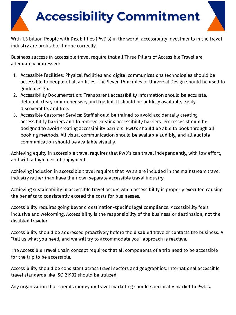 Accessibility Commitment